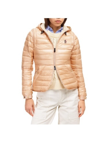 Moncler Quilted Down Hooded Jacket