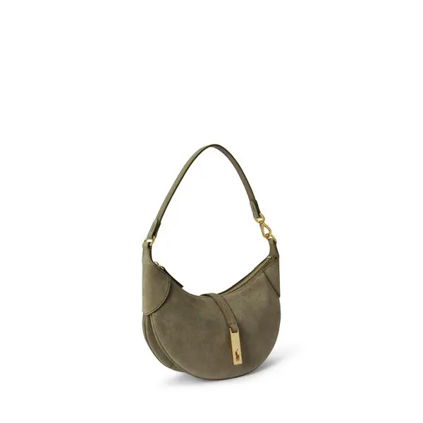 Polo Ralph Lauren Solid Color Mini Shoulder Bag - Green