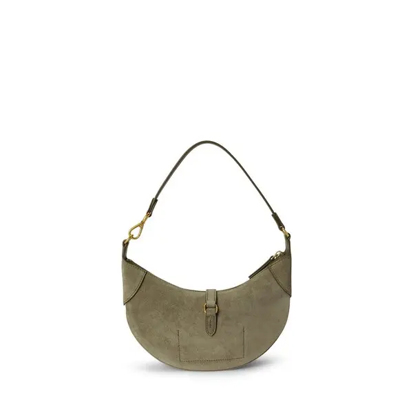 Polo Ralph Lauren Solid Color Mini Shoulder Bag - Green