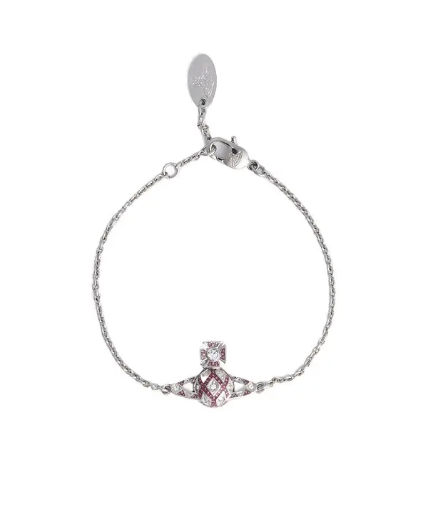 VIVIENNE WESTWOOD Rachelle Bracelet - Platinum/rose