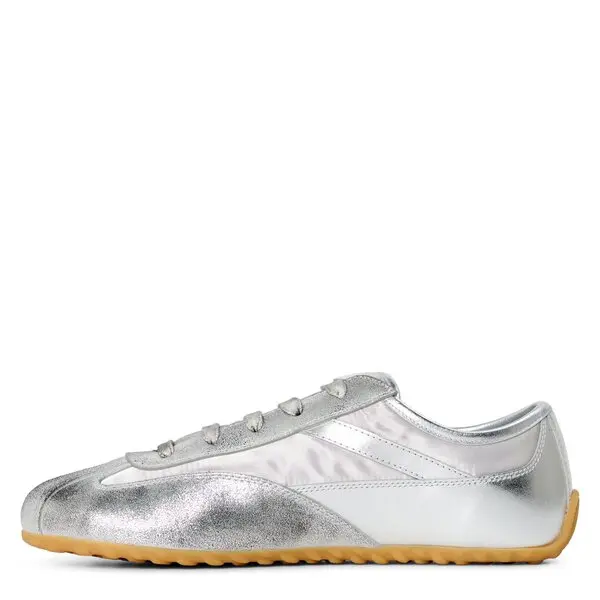 Alexander McQueen Alex Low Pro Runner Sneakers - Silver