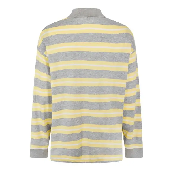 AMI Paris Versatile And Comfortable Long-sleeve Polo Shirt
