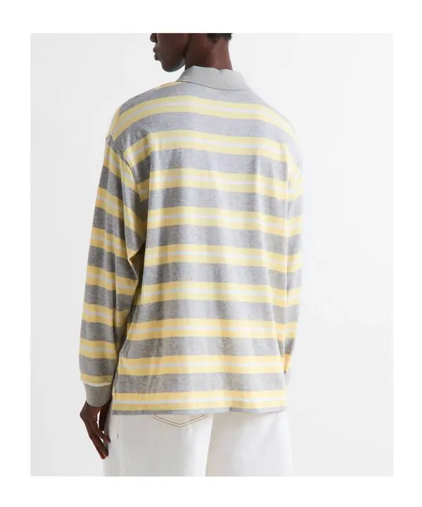 AMI Paris Versatile And Comfortable Long-sleeve Polo Shirt
