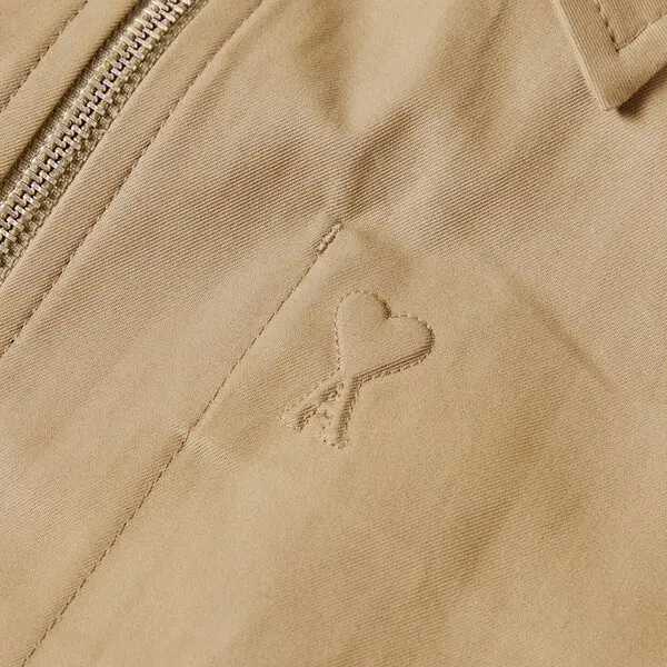 AMI Paris Embossed Harrington Jacket
