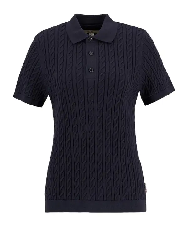 Barbour Classic Short-sleeve Sweater - Black