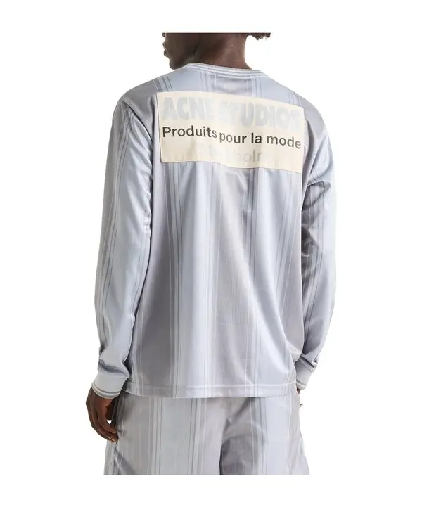 Acne Studios Long Sleeve T-shirt - Gray