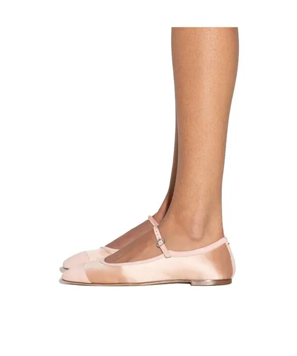 AeydĒ Pointed Mary Jane Flats