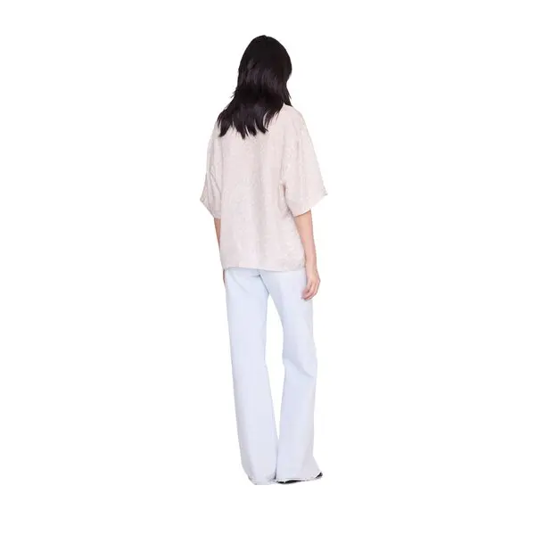 ANINE BING Printed Short-sleeve Shirt