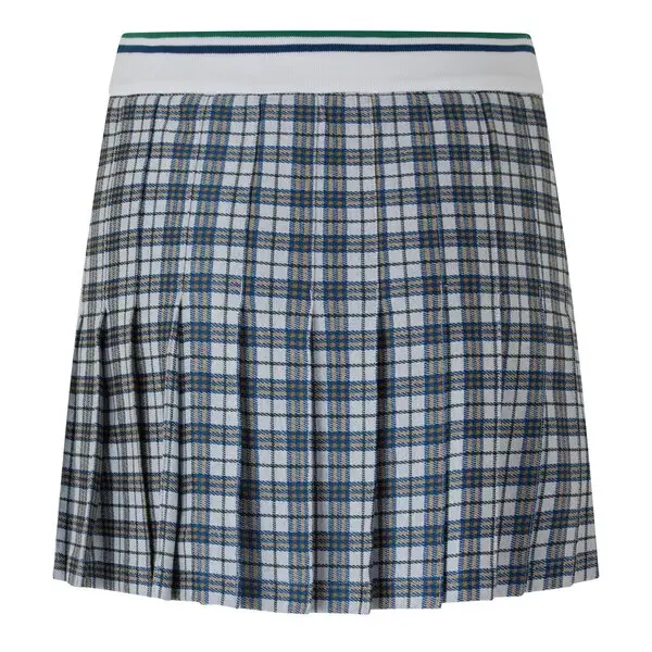Burberry Plaid Pleated Mini Skirt