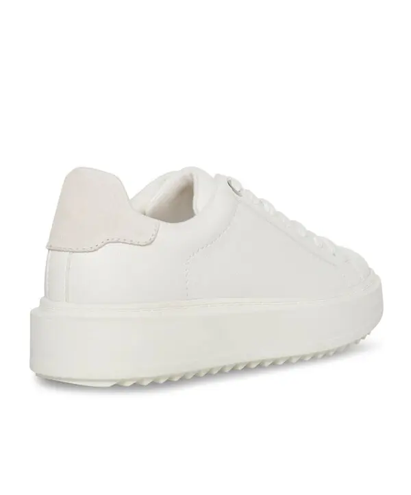 Steve Madden Low Top Platform Sneakers With Serrated Soles