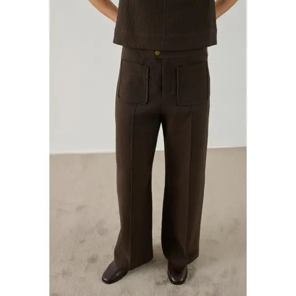Soeur Harry Trousers Classic Straight-leg Casual Pants