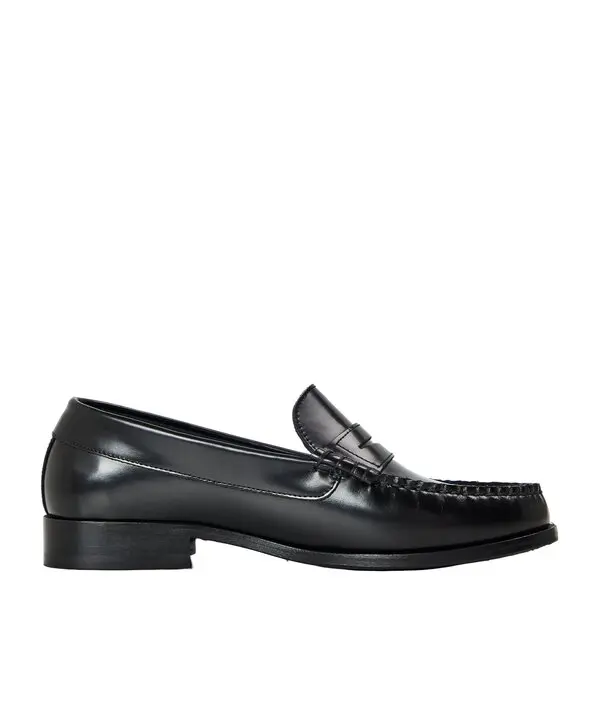 ALOHAS Studded Loafer - Black