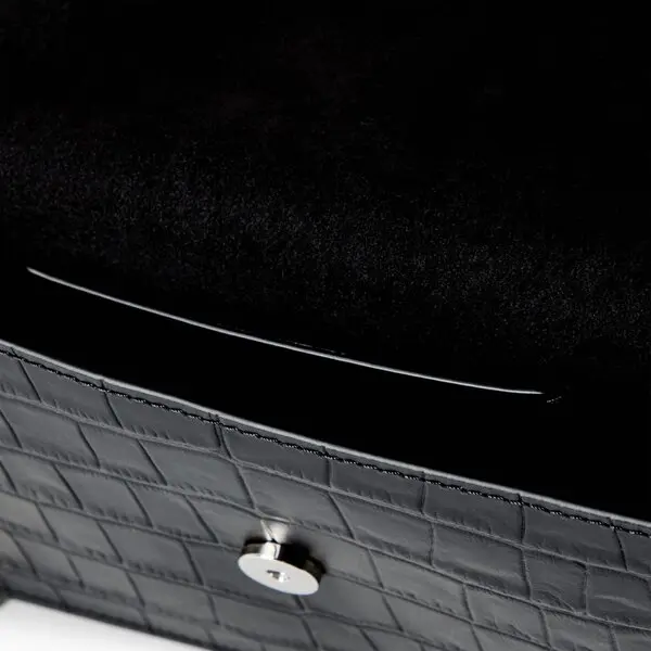 Alexander McQueen Alex Skull Mini Bag - Black Silver