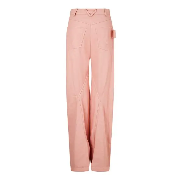 Bottega Veneta Solid Color Casual Pants