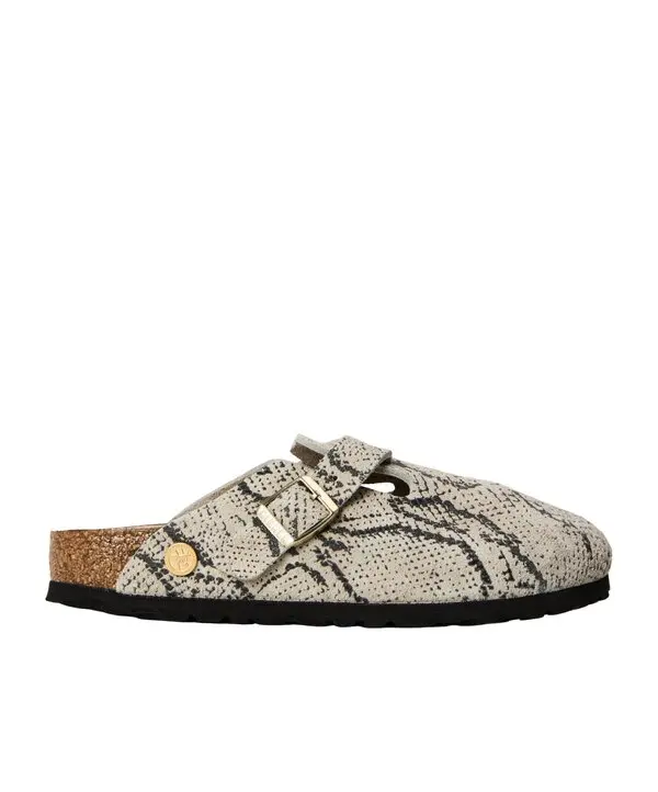 BIRKENSTOCK Boston Suede Flat Sandals