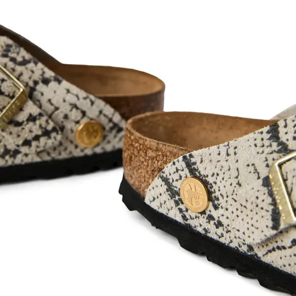 BIRKENSTOCK Boston Suede Flat Sandals