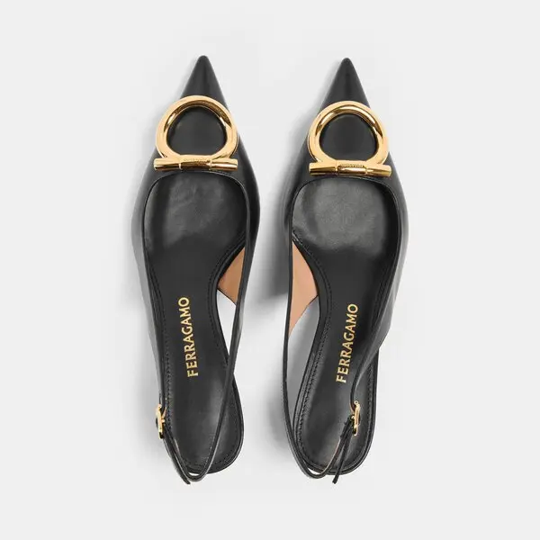 FERRAGAMO Sara Slingback With Pointed Toe