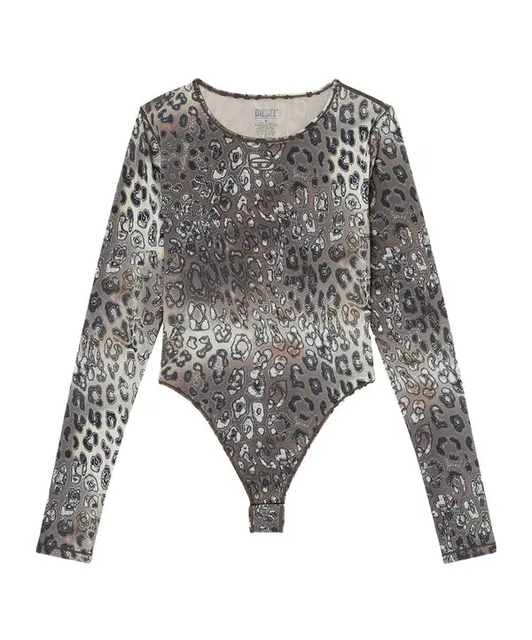 DIESEL® Round Neck Long Sleeve Bodysuit