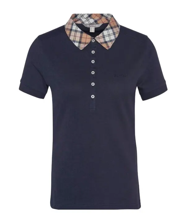 Barbour Short-sleeved Button-front Polo Shirt