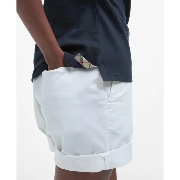 Barbour Short-sleeved Button-front Polo Shirt