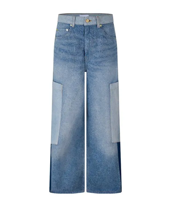 GANNI Wide Leg Jeans