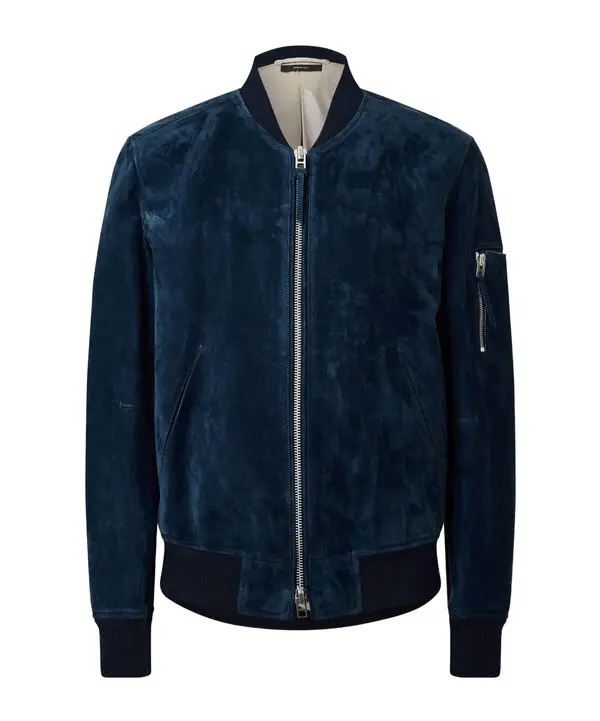 TOM FORD Suede Bomber Jacket