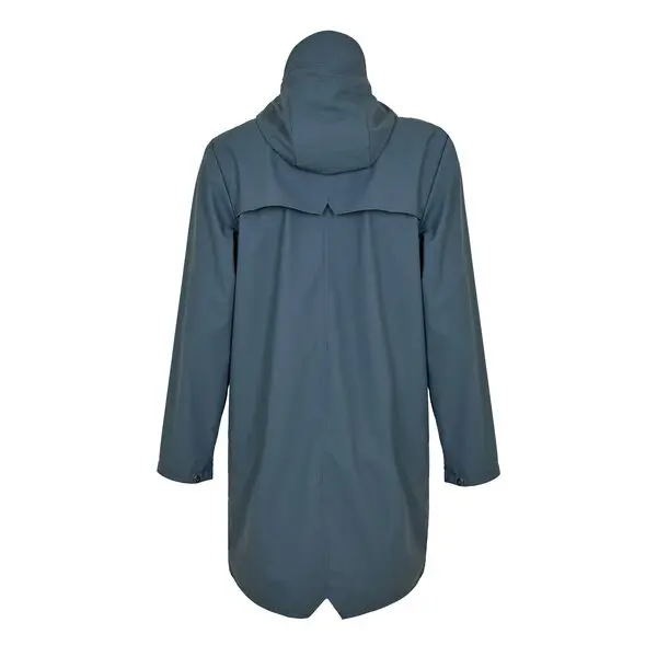 Rains Hooded Snap-button Raincoat