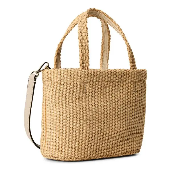 JIMMY CHOO Straw Woven Handbag