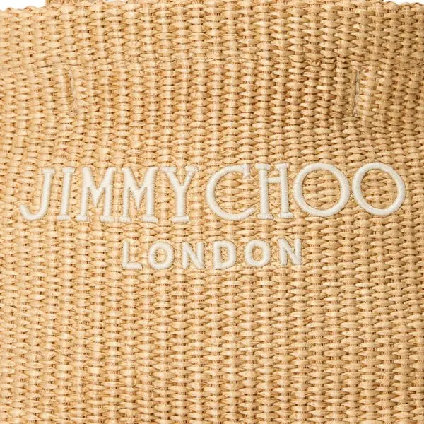 JIMMY CHOO Straw Woven Handbag