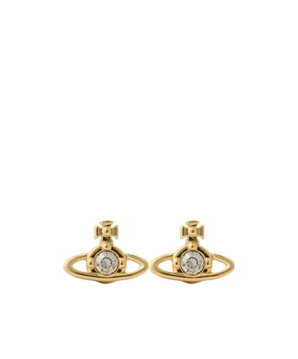 VIVIENNE WESTWOOD Solitaire Earrings - Yellow