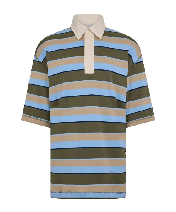 AMI Paris Loose Short-sleeve Polo Shirt