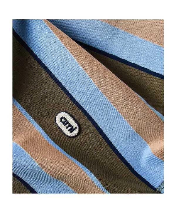 AMI Paris Loose Short-sleeve Polo Shirt