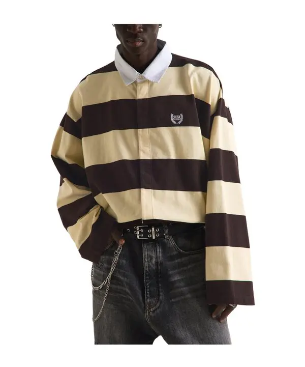 Balenciaga Rugby-style Polo Shirt - Nude