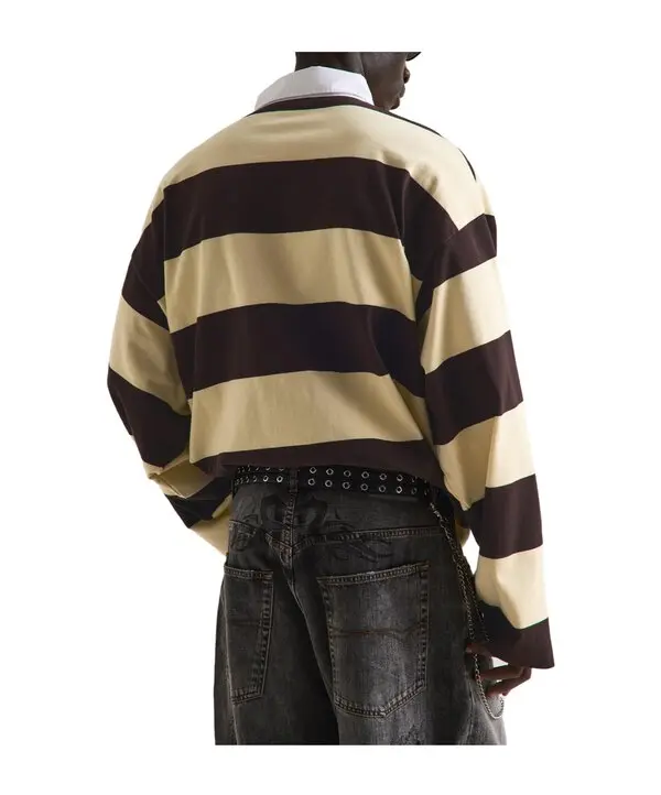 Balenciaga Rugby-style Polo Shirt - Nude