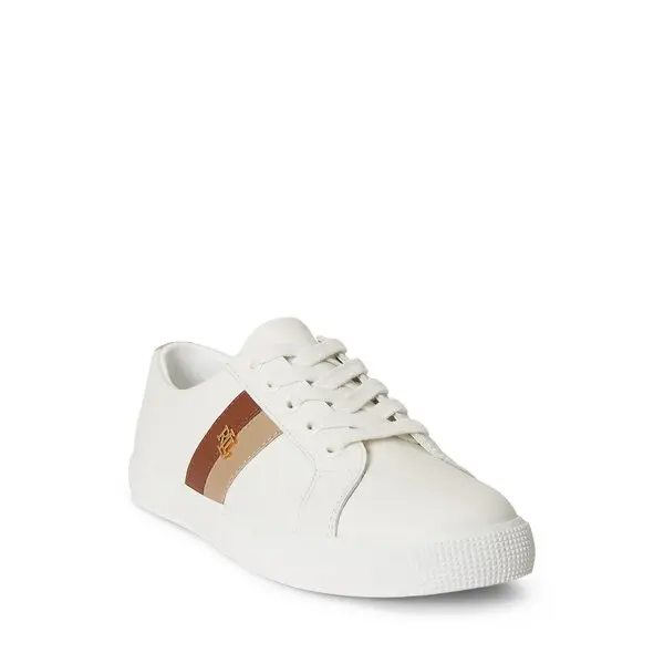 Ralph Lauren Janson Leather Court Trainers