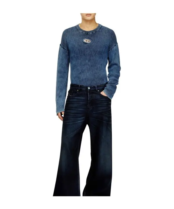DIESEL® D-rise Wide Leg Jeans