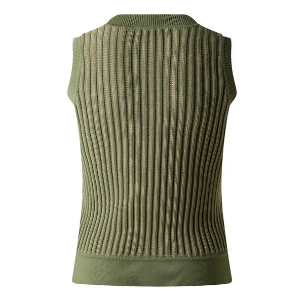 Varley Ribbed Knit Tank Top - Green