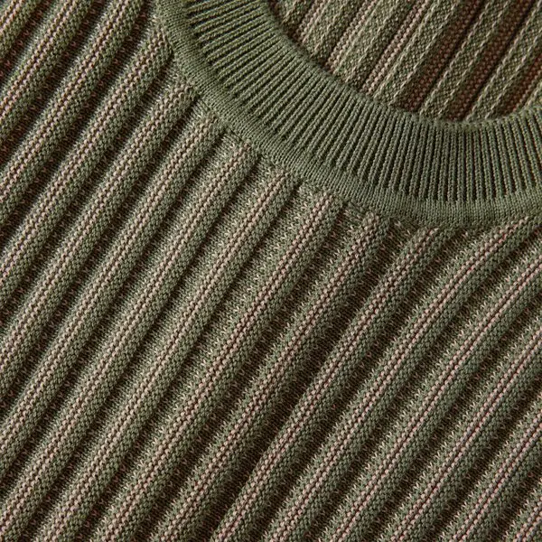 Varley Ribbed Knit Tank Top - Green