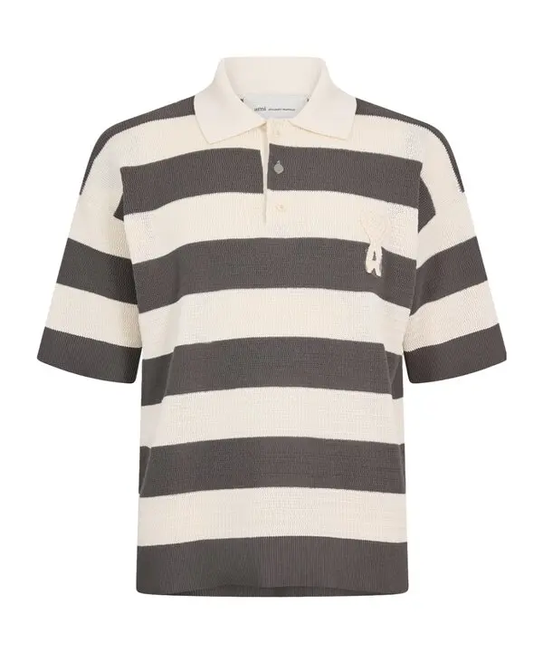 AMI Paris Simple Versatile Polo Shirt