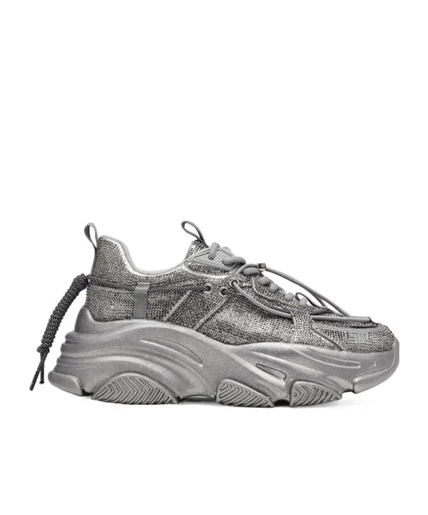 Steve Madden Embellished Glitter Dad Sneakers