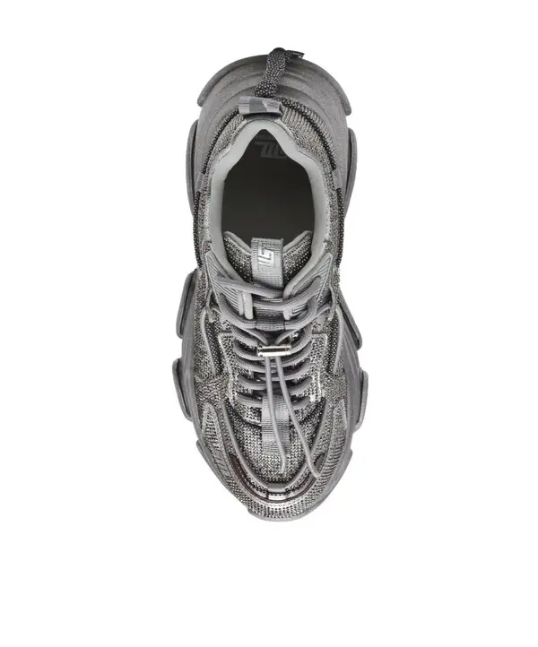 Steve Madden Embellished Glitter Dad Sneakers