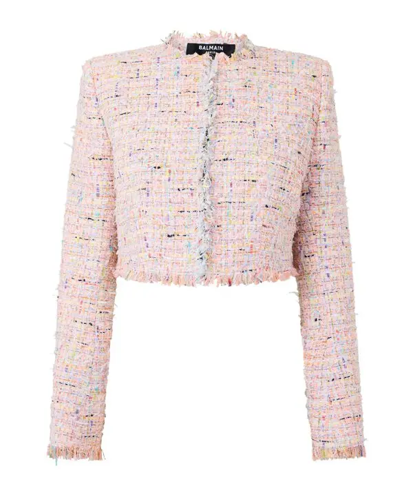 Balmain Tweed Suit Jacket