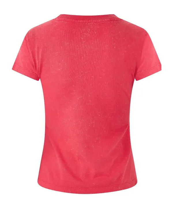 GANNI Cherry Print Short Sleeve T-shirt