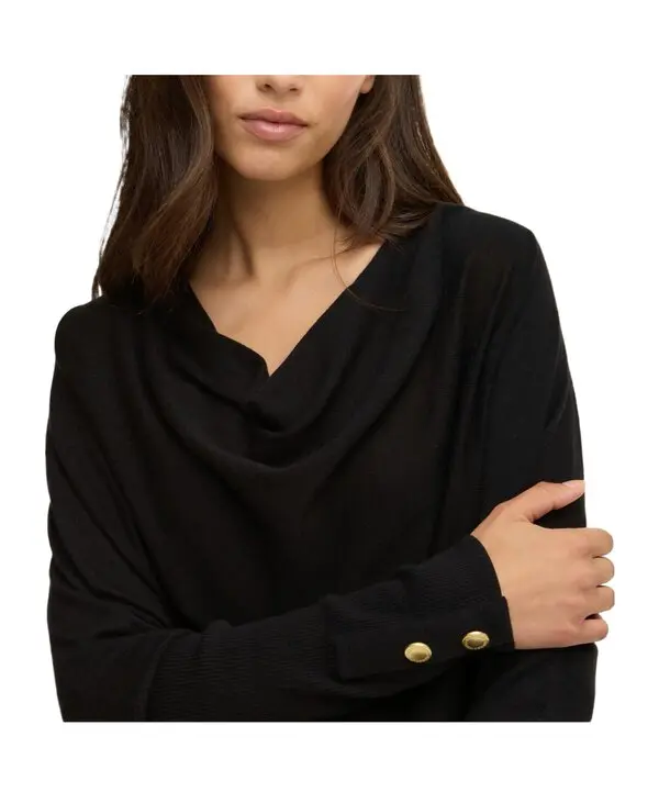 Barbour International Cowl Neck Batwing Sleeve Pullover