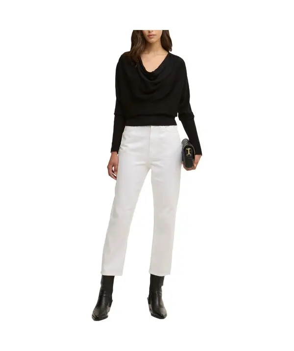 Barbour International Cowl Neck Batwing Sleeve Pullover