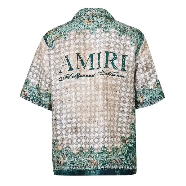 Amiri Printed Short-sleeve Shirt