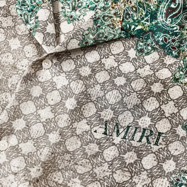 Amiri Printed Short-sleeve Shirt