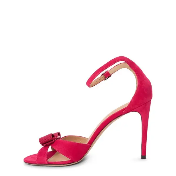 FERRAGAMO Roxy Stiletto Court Shoes - Red