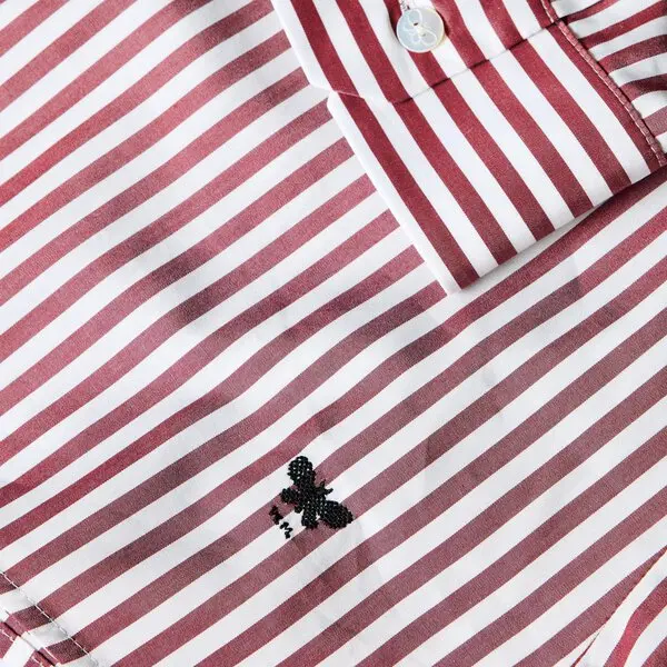 Max Mara Giralda Striped Long Sleeve Shirt
