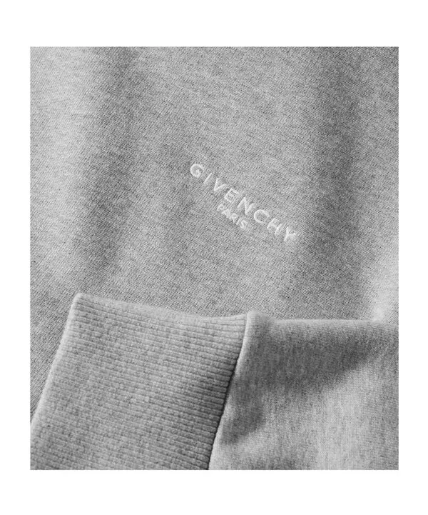 Givenchy Embroidered Hoodie - Gray
